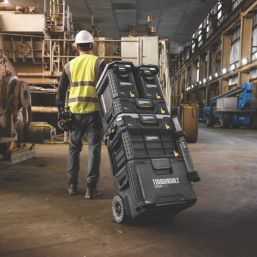 Toughbuilt StackTech Rolling Tool Box - Screwfix