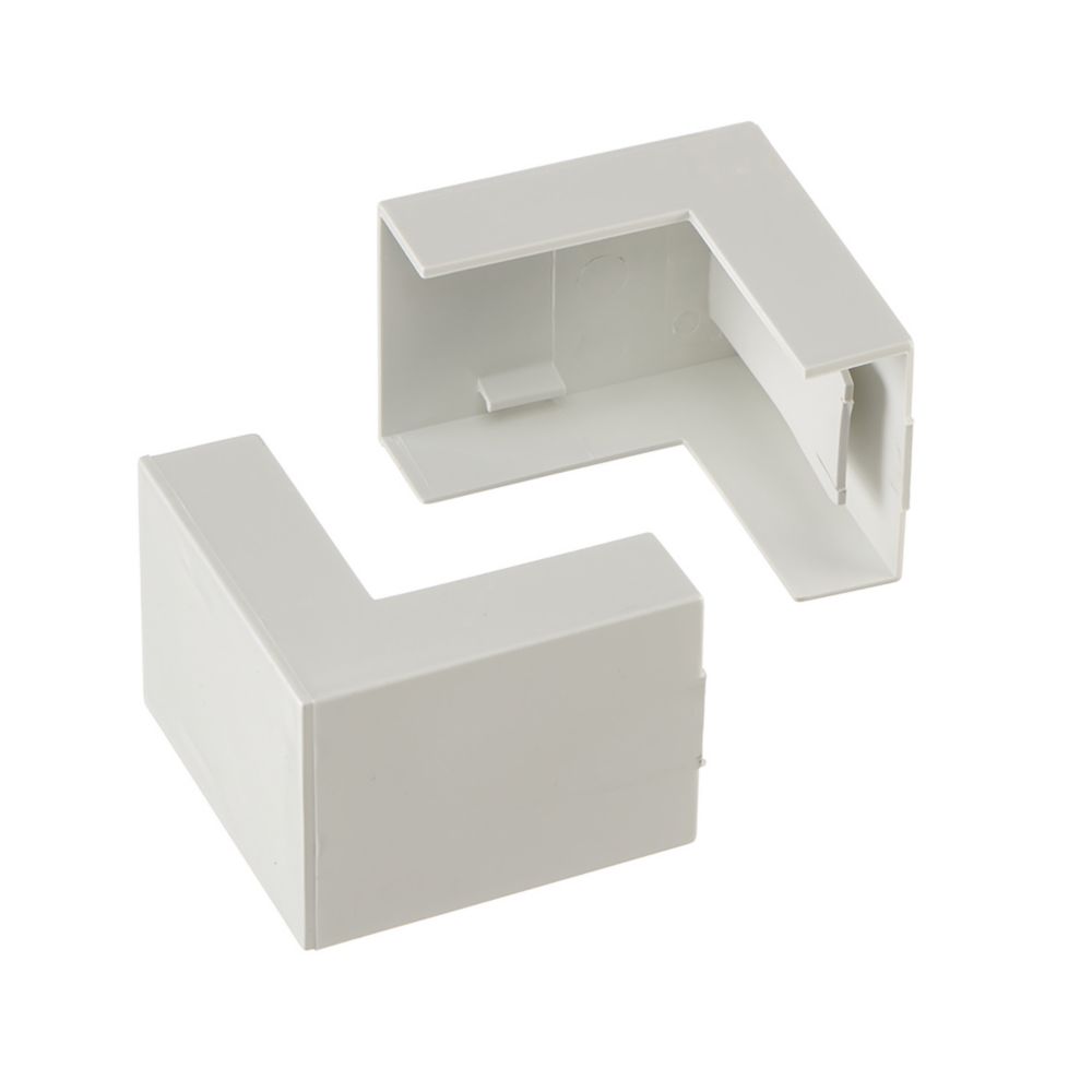 Deta TTE External Trunking Angles 38mm x 16mm 2 Pack - Screwfix