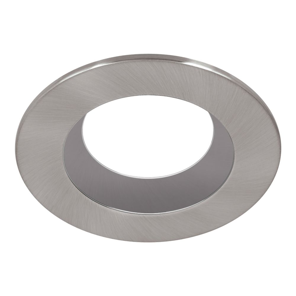 Luceco FType Regressed Bezel Brushed Steel - Screwfix