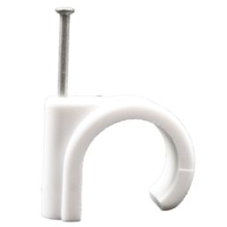 Talon 28mm Nail-In Clips 100 Pack - Screwfix