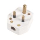 Round Pin Plug Electric Plugs | Plugs, Adaptors & Fuses | Screwfix