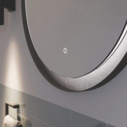 Sensio Hebe TrioTone Round Illuminated Bathroom Mirror With 1500lm LED ...