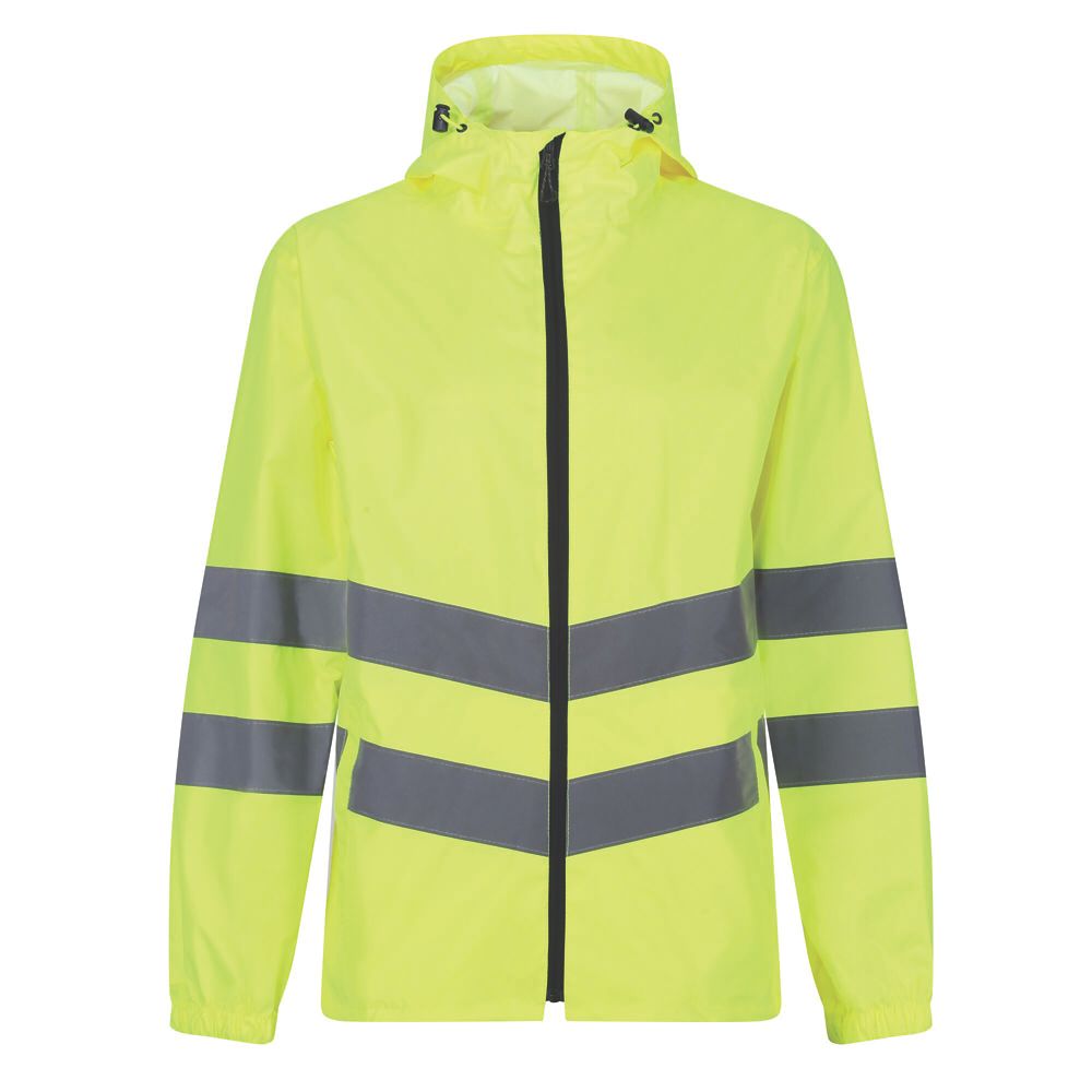 Regatta Pro Hi Vis Pack Jacket Yellow Medium 45" Chest - Screwfix