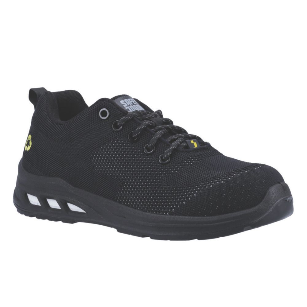 Safety Jogger Ecofitz S1P Size 9 Black Steel Toe Cap Safety Trainers ...