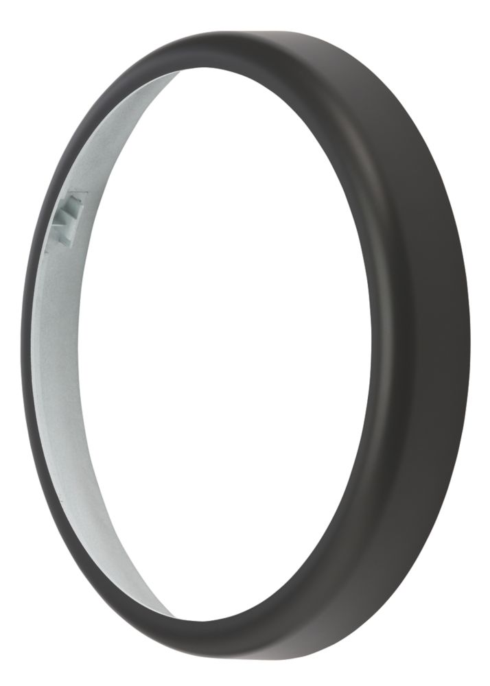 Knightsbridge Bulkhead Bezel Black 315mm - Screwfix