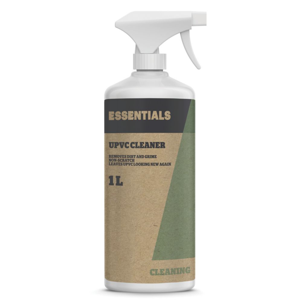 Essentials Non-Scratch uPVC Cleaner 1Ltr - Screwfix