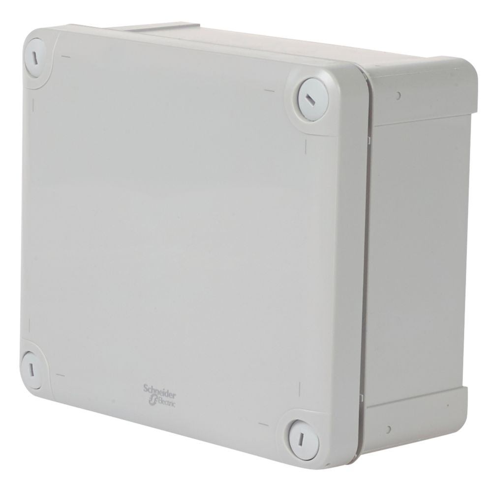 Schneider Electric IP66 Weatherproof Outdoor Enclosure 164mm x 87mm x ...