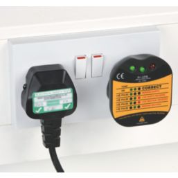 Di-Log DL1090 13A Socket Tester 230V AC - Screwfix