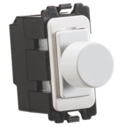 Knightsbridge Curved Edge Dummy Dimmer Module 6A 2-Way Grid Light ...