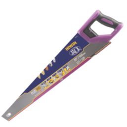 Irwin Jack 9tpi Wood Fine Finish Saw 22 550mm Screwfix