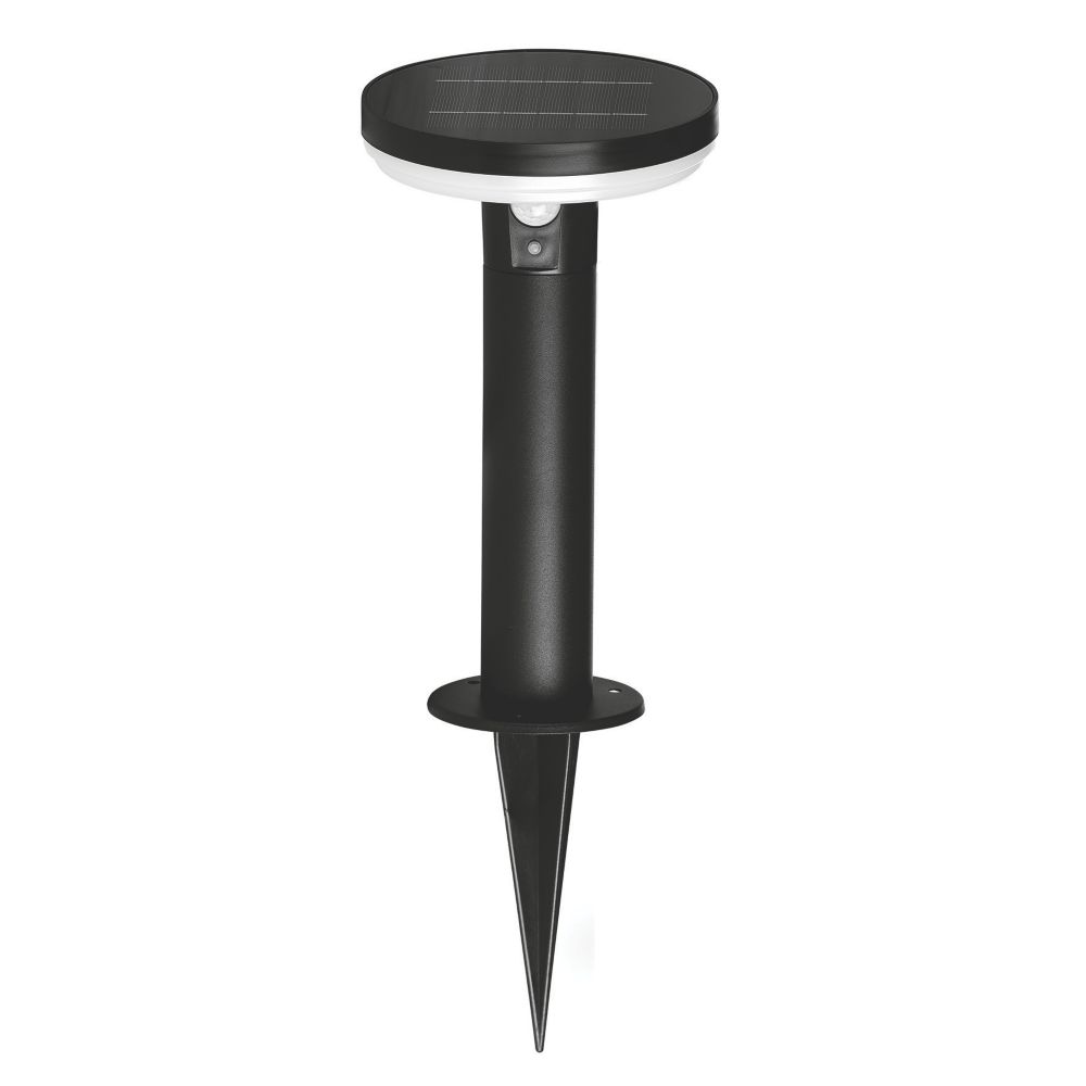 4lite Antheia Outdoor LED Solar-Powered Decorative Spike Light With PIR ...