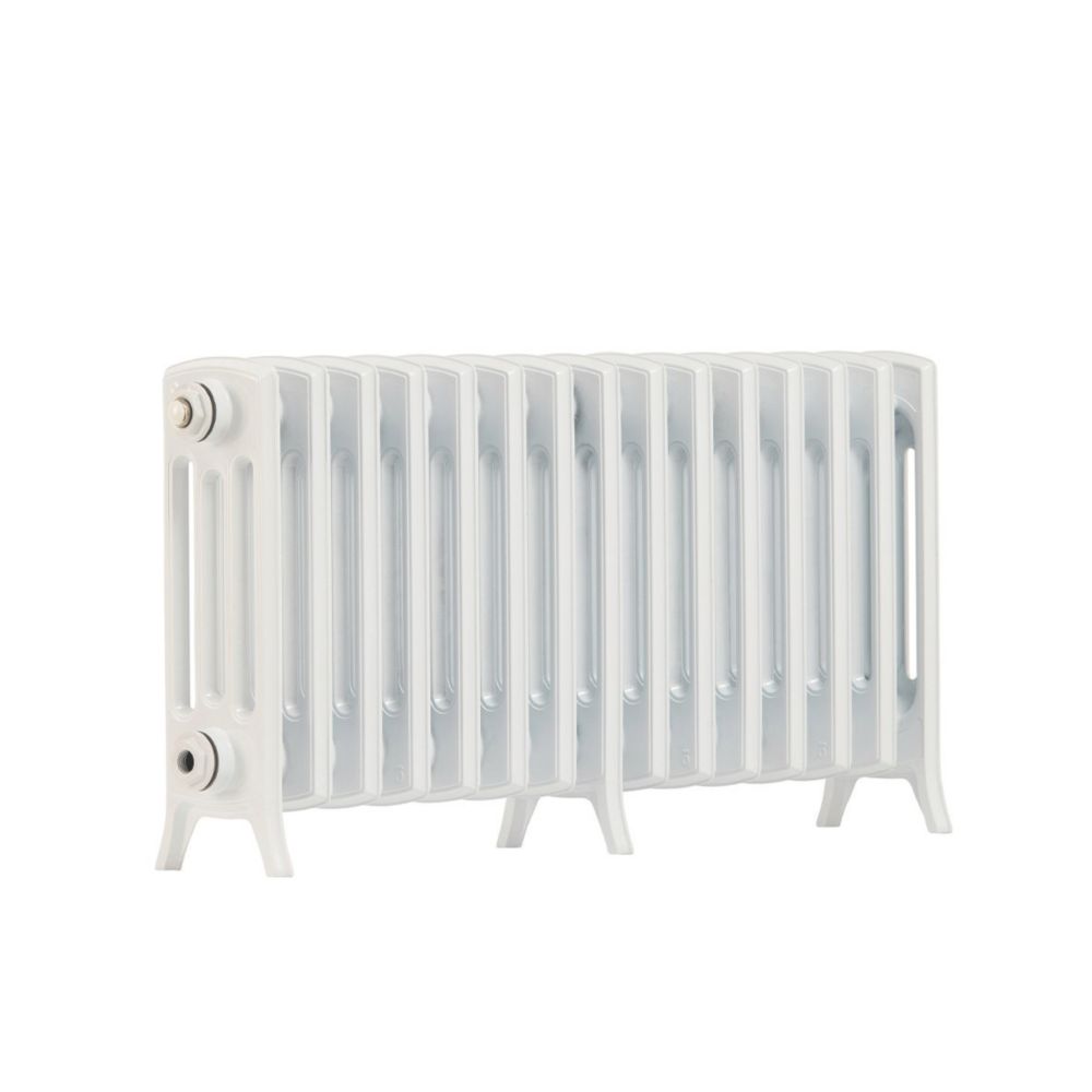 Arroll Edwardian 450mm x 906mm 2808BTU White Horizontal Designer ...