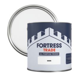 Fortress Trade 2.5Ltr White Matt Anti Corrosive Interior & Exterior ...