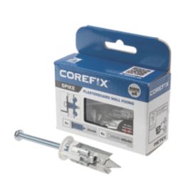 Corefix CFX131AL No Drill Heavy Duty Plasterboard Fixings 20mm x 60mm 4 ...