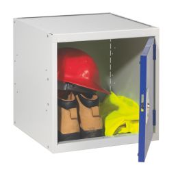 LinkLockers Security Cube Locker 300mm x 300mm Blue - Screwfix