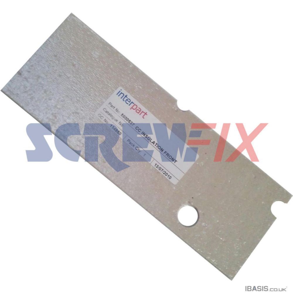 Baxi 5000537 CC Insulation Front - Screwfix