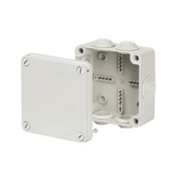 Vimark 7-Entry Square Junction Box with Knockouts 111mm x 61mm x 111mm ...
