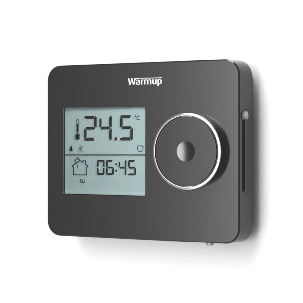Warmup Tempo ELTPB Digital Underfloor Heating Thermostat - Screwfix
