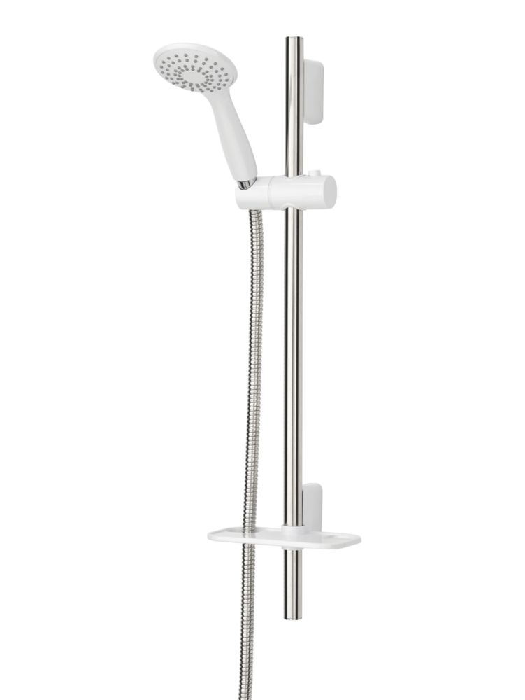 Triton Shower Rail Kits | Shower Kits & Riser Rails | Screwfix.com