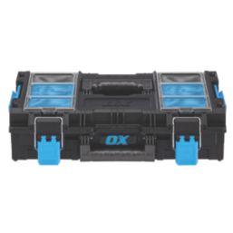 OX Pro TOOLTREK Toolbox with Organiser Top 21" - Screwfix