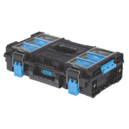 OX Pro TOOLTREK Toolbox with Organiser Top 21" - Screwfix