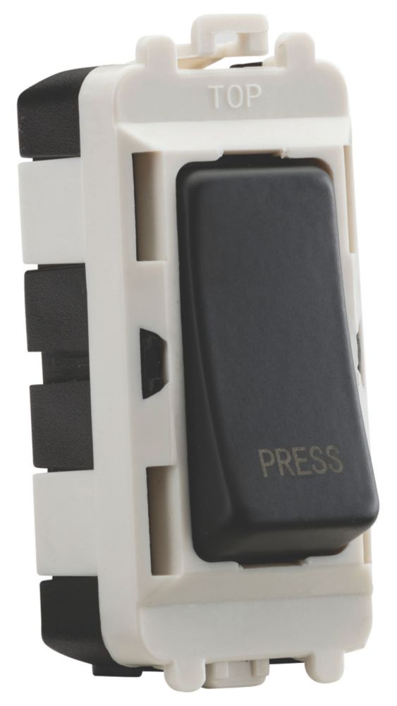 Knightsbridge 20AX 2-Way Grid Retractive Switch Module 'Press ...