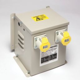 Carroll & Meynell 3300VA Intermittent Step-Down Isolation Transformer ...