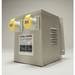 Carroll & Meynell 3300VA Intermittent Step-Down Isolation Transformer ...