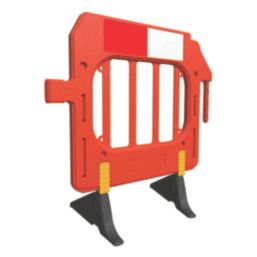 Melba Swintex 2Gatebar1.00 Traffic & Pedestrian Barrier Orange 1000mm ...