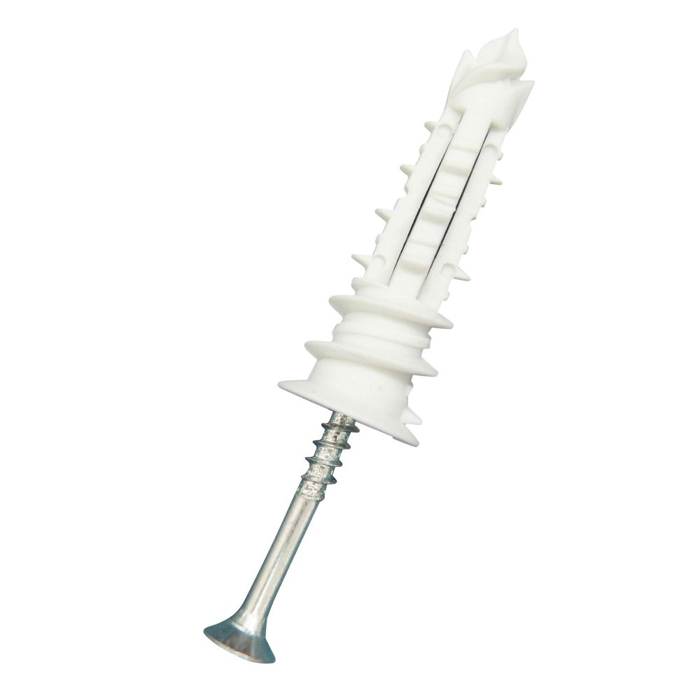 Easyfix Self-Drilling Expansion Plugs with Countersunk Head Screws ...