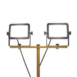 LAP LED Mains Portable Work Light with Tripod 2 x 20W 2 x 2000lm 220 ...