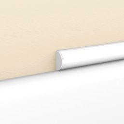 D-Line End Caps 20mm x 10mm 2 Pack - Screwfix