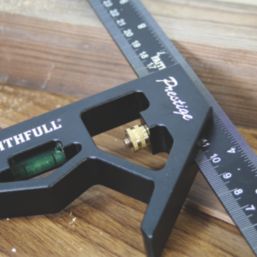 Faithfull Combination Square 12" (300mm) - Screwfix