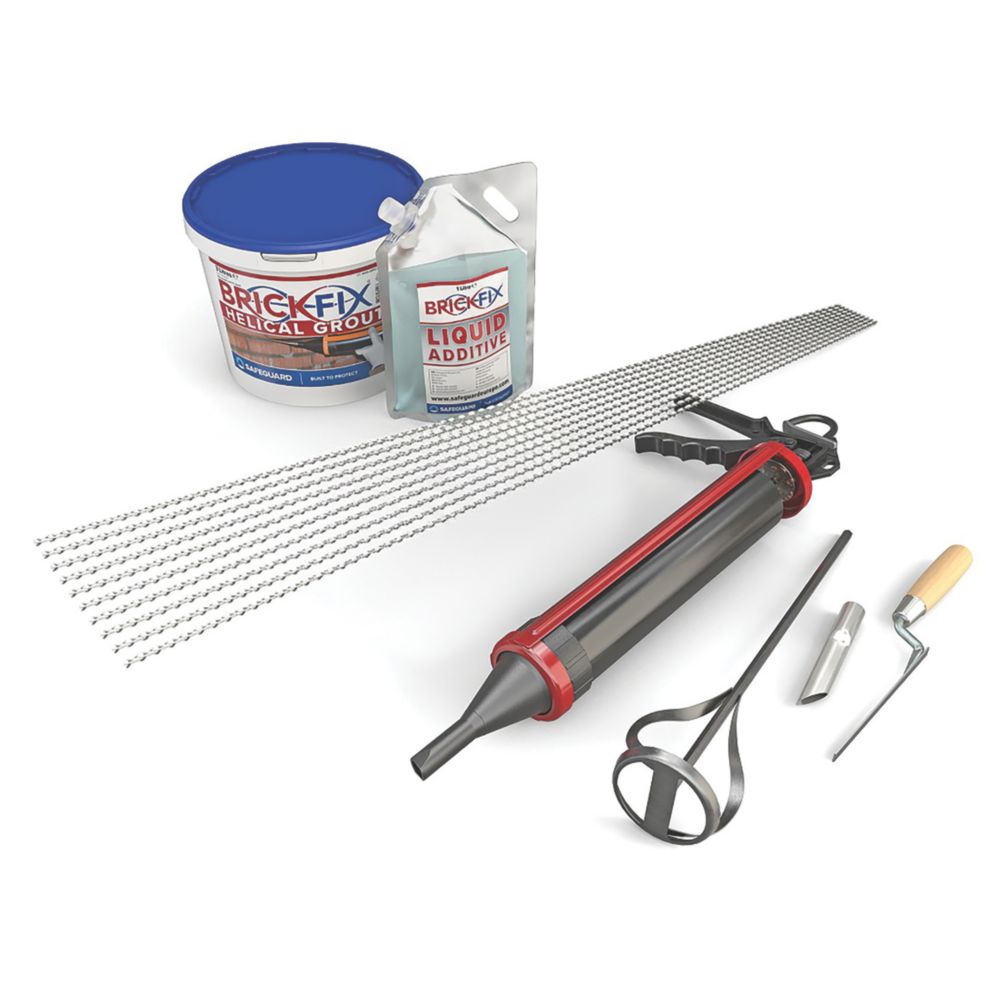 Brickfix Crack-Stitching Kit - Screwfix