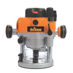 Triton TRA001 2400W 1/2" Electric Dual-Mode Precision Plunge Router ...