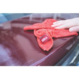 Hilka Pro-Craft Polyester & Nylon Microfibre Cloth Set 4 Pieces - Screwfix