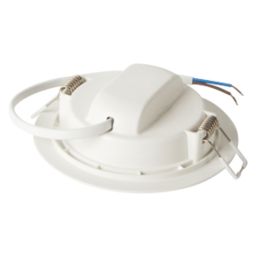 4lite Fixed LED Slim Downlight White 8W 800lm - Screwfix