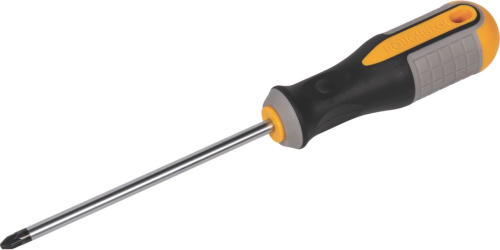 Roughneck Pozi Screwdriver PZ1 x 75mm - Screwfix
