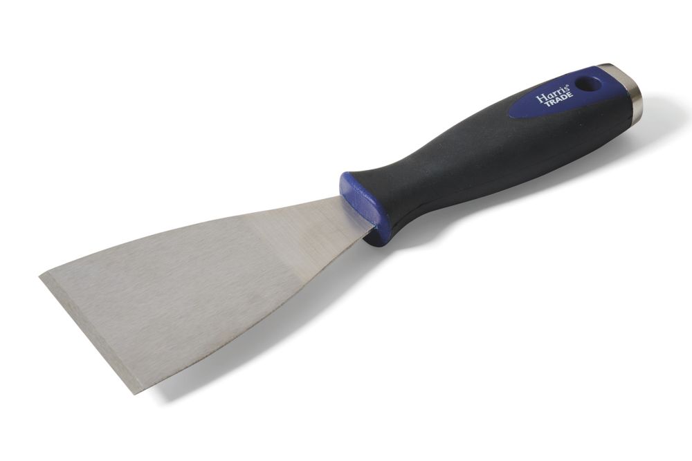 Harris Trade Polypropylene & TPR-Handled Stripping Knife 3" - Screwfix