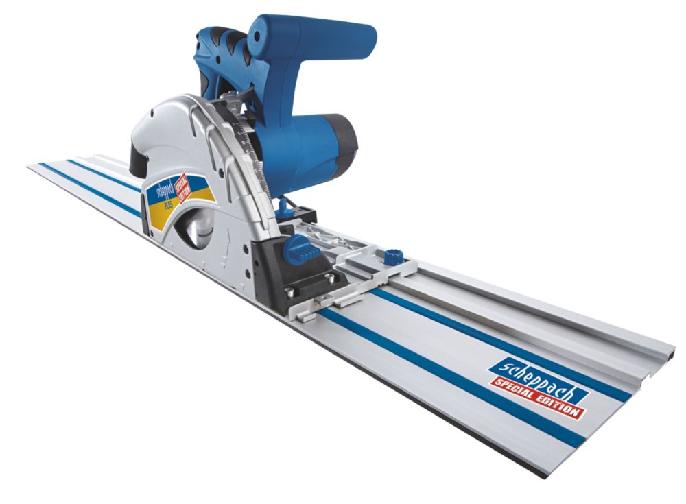 Scheppach PL55-P2 160mm Electric Plunge Saw with 3 x Rail(s) 240V ...