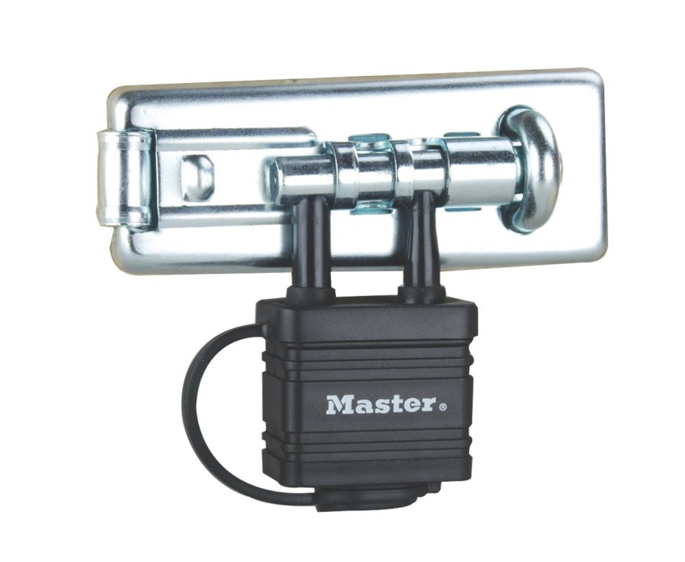 Master Lock Hasp & Staple | Door Locks & Bolts | Screwfix.com