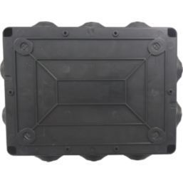 Vimark 10-Entry Rectangular Junction Box with Knockouts 148mm x 76mm x ...