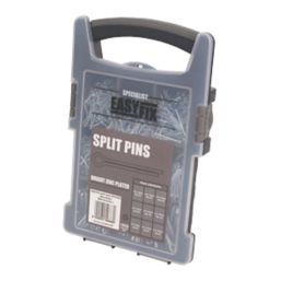 Easyfix Bright Zinc-Plated Split Pins 1600 Pcs - Screwfix