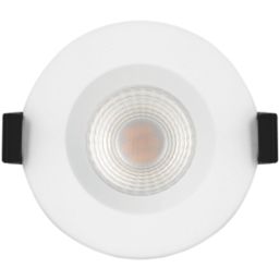 Luceco FType Compact Fixed Cylinder Fire Rated LED Downlight White 6W ...
