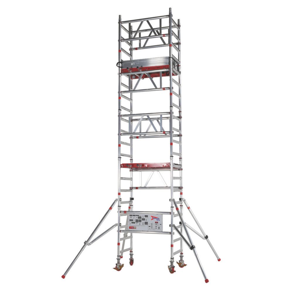 Single Depth Aluminium Access Tower 0.61m x 1.17m x 4m 1 Week Hire ...