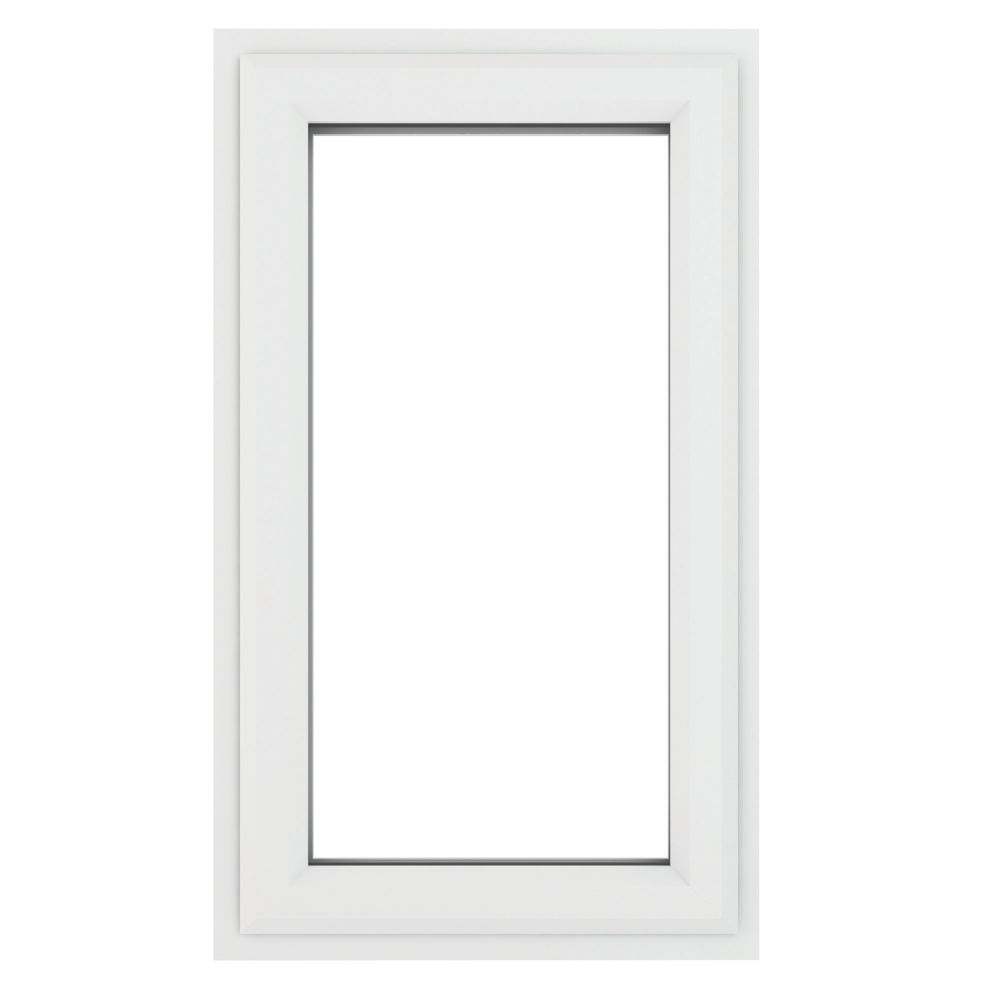 Crystal Right-Hand Opening Clear Double-Glazed Casement White uPVC ...