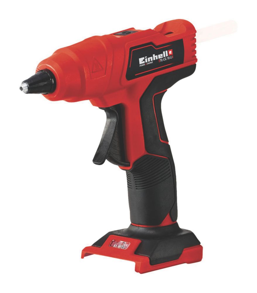 Einhell TE-CG 18 Li - Solo 18V Li-Ion Power X-Change Cordless Hot Glue ...
