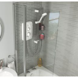 Mira Sprint Multi-Fit White 10.8kW Electric Shower - Screwfix