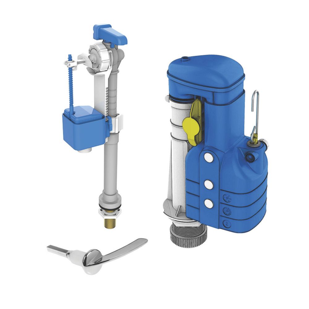 Thomas Dudley Ltd Siphon Toilet Repair Kit Blue - Screwfix