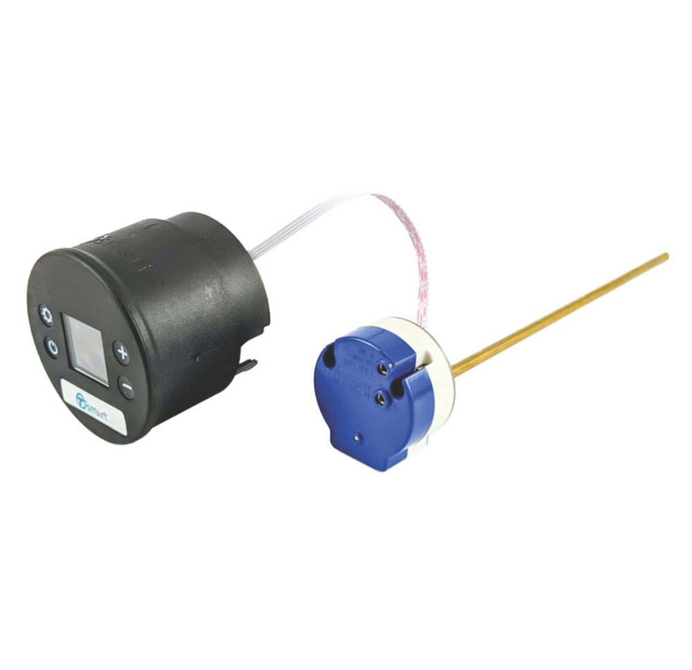 Tesla Smart Thermostat for Immersion Heaters 310mm - Screwfix